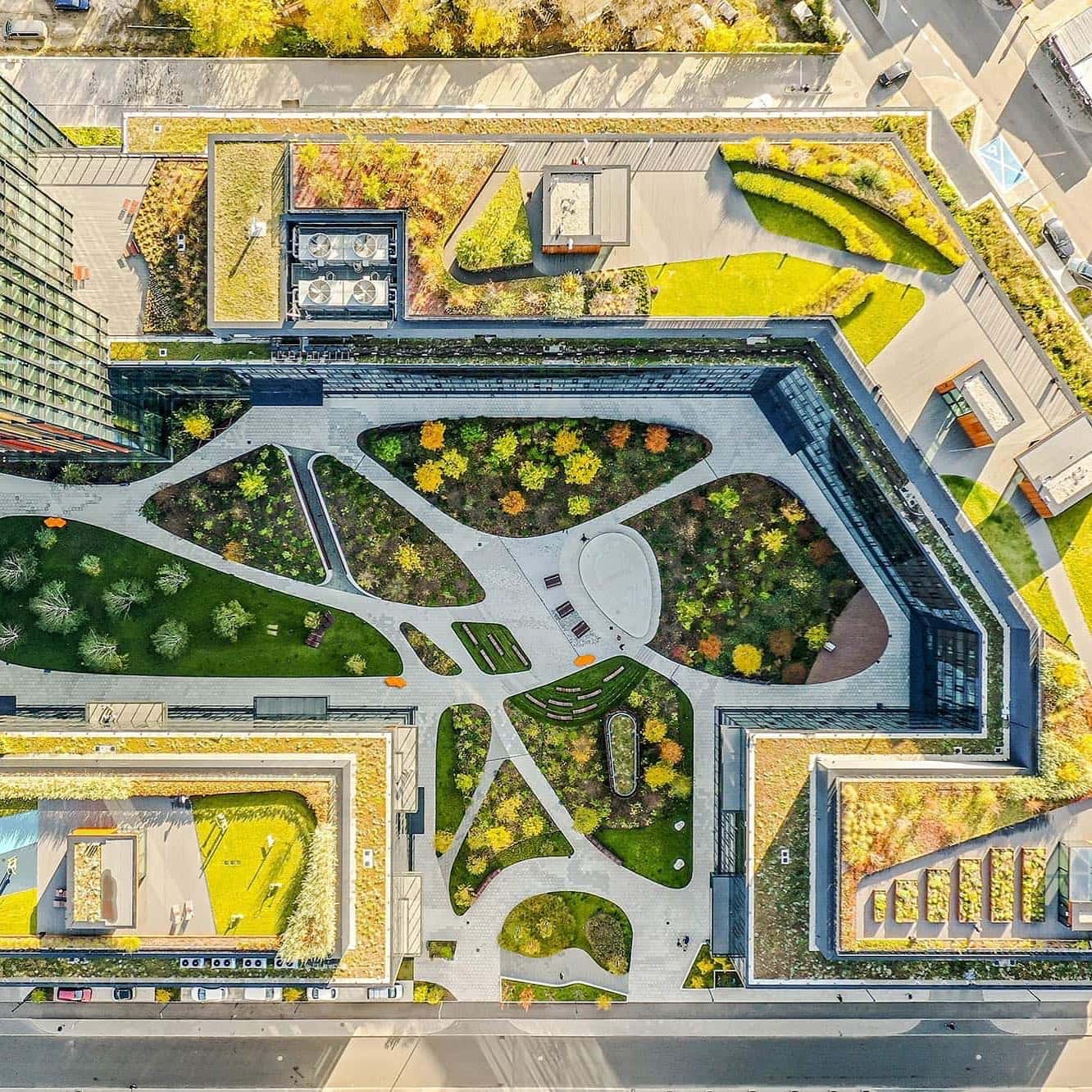 Forest office campus with three awards - Forest